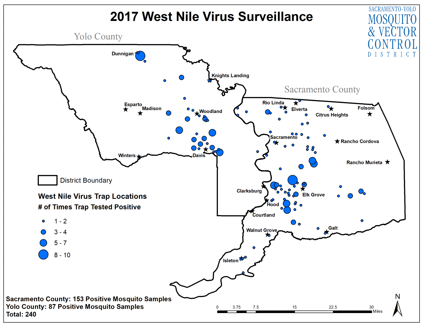 GIS Mosquito Program - Sacramento-Yolo Mosquito & Vector Control